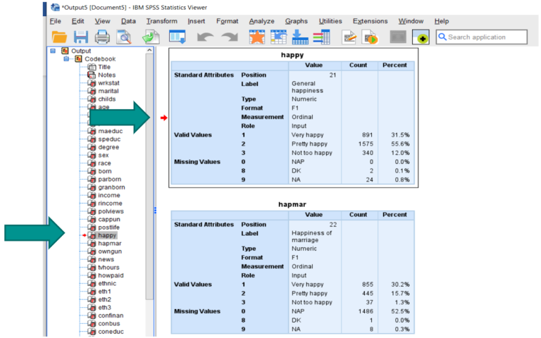 The Value of Codebook in IBM SPSS Statistics - SPSS Analytics Partner