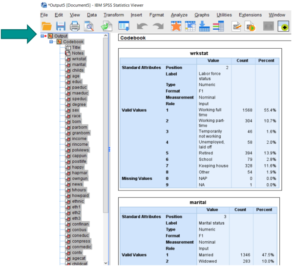 The Value of Codebook in IBM SPSS Statistics - SPSS Analytics Partner